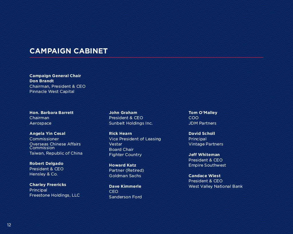 Luke Forward - To Serve Those Who Serve Us - Capital Campaign