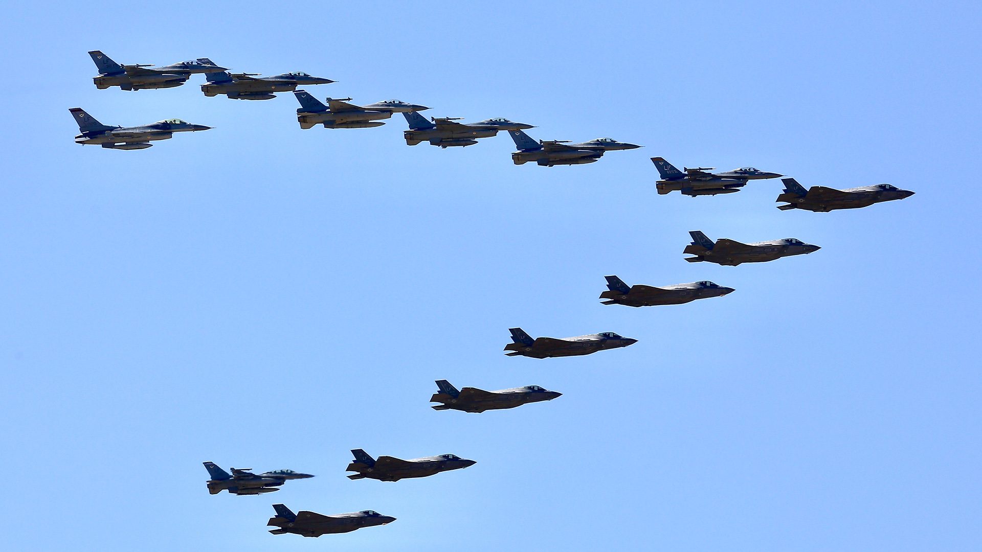 Luke Salutes Flyover Friday > Fighter Country Foundation